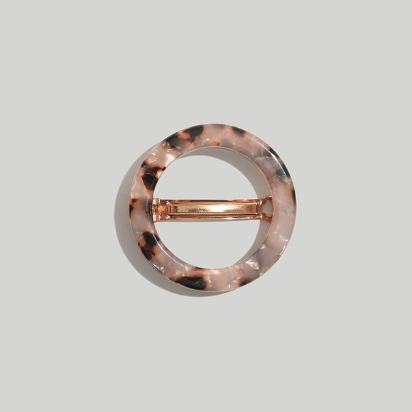 Madewell | Accessories | Nwt Madewell Acrylic Circle Barrette | Poshmark